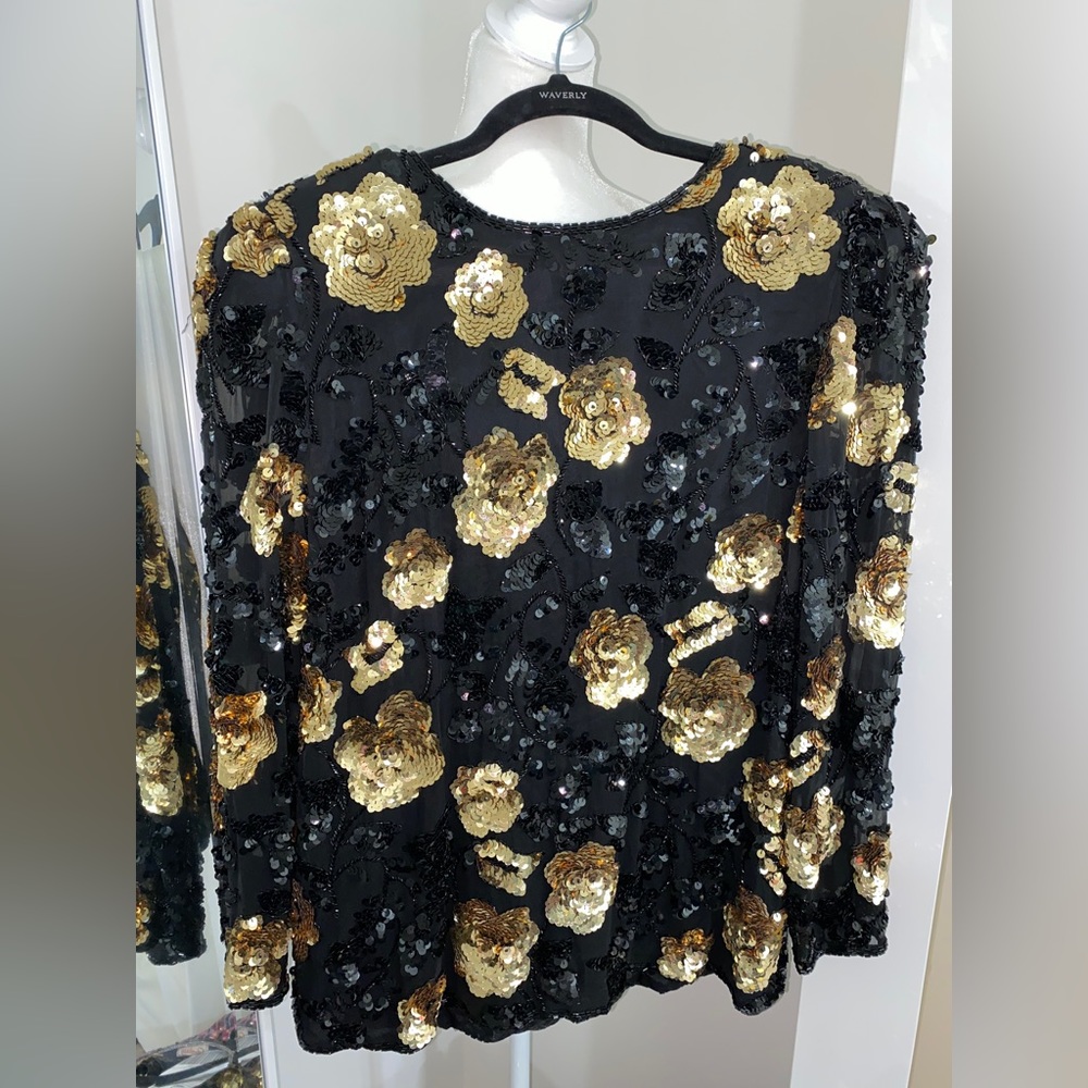 Sequined Top, Sparkly Top, Party Top, Shiny Top - Gem